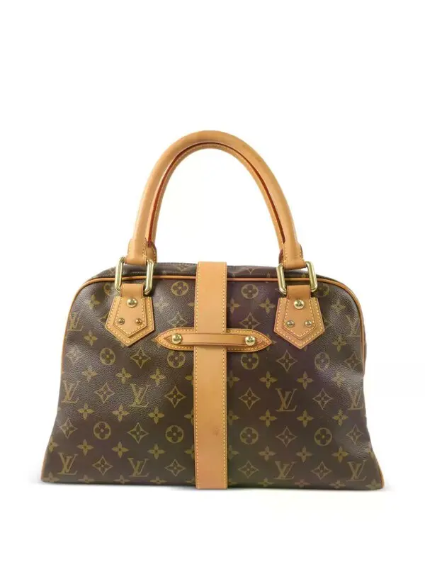 LOUIS VUITTON Gm Manhattan Monogram Canvas Tote Bag
