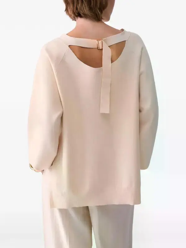 Liu Jo Knit Sweatshirt With Cut-out
