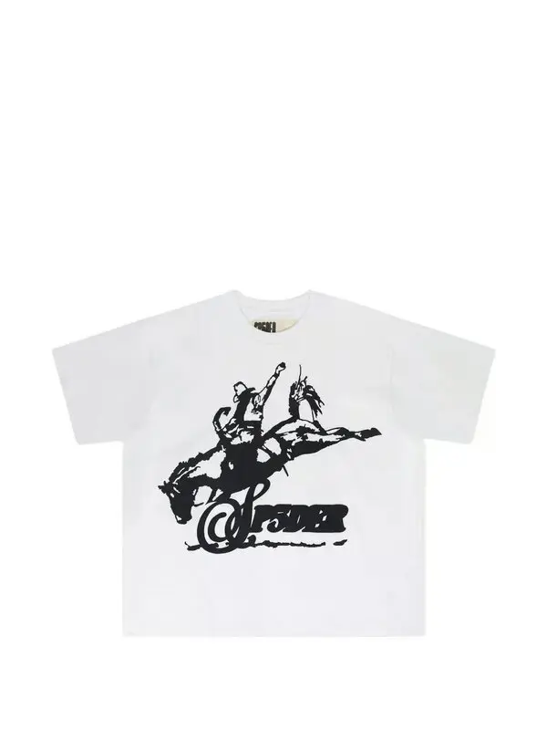 SP5DER Graphic-print T-shirt - White