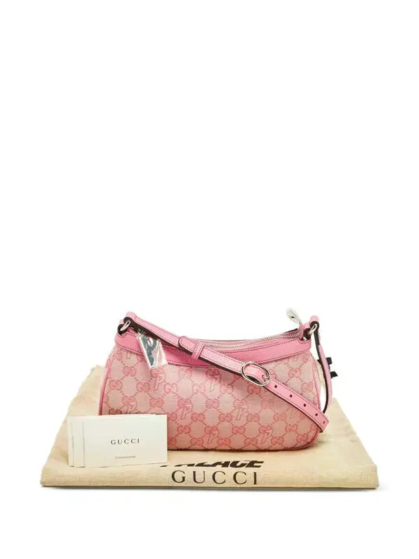 Gucci Gg-p Half Moon Shoulder Bag - Pink