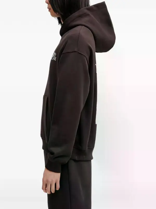 Lacoste Logo Print Cotton Hoodie