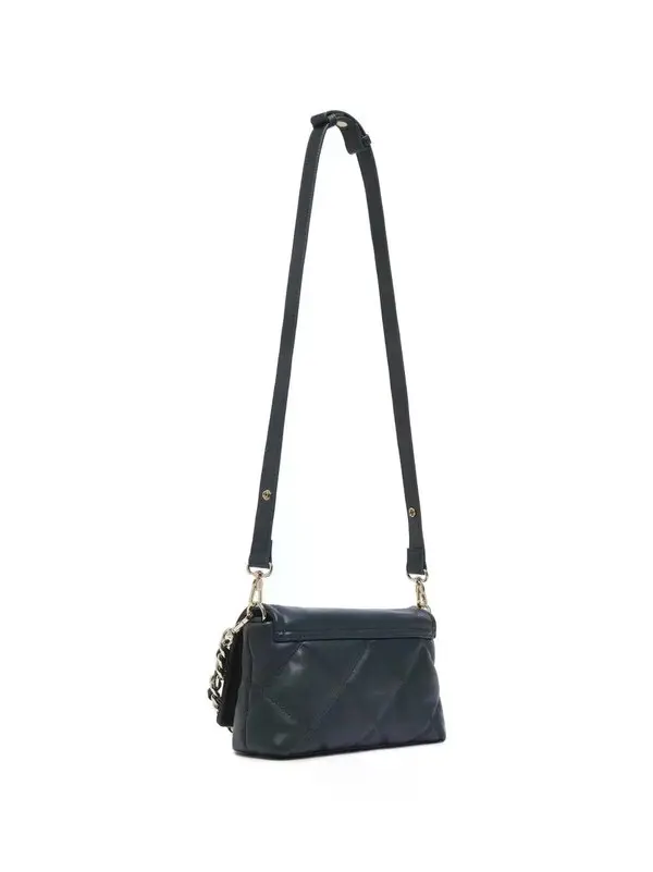 Liu Jo Medium Lapuffy Bag With Quilted Design And Chain Strap - Green