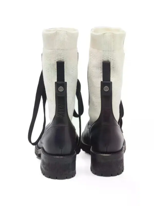 Dior Lace-up Combat Boots