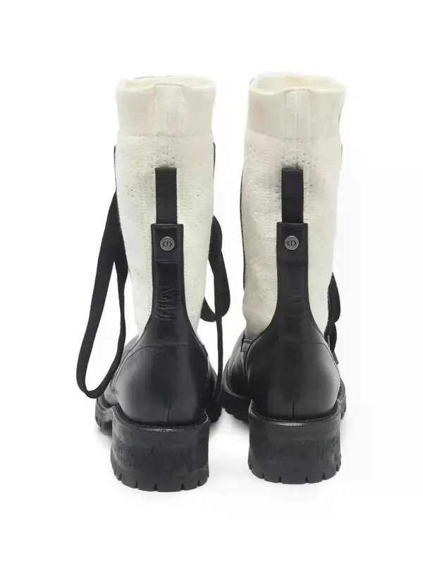 Dior Lace-up Combat Boots