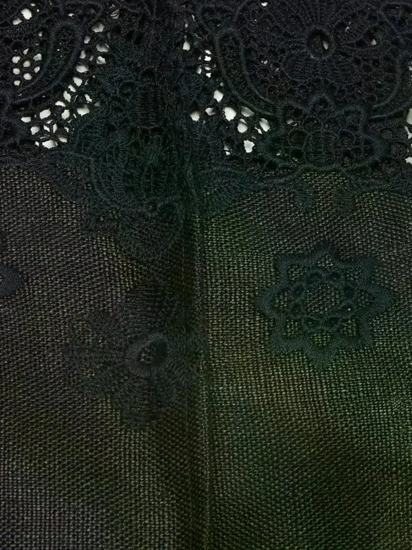 Dolce & Gabbana Lace-detail Cropped Jacket