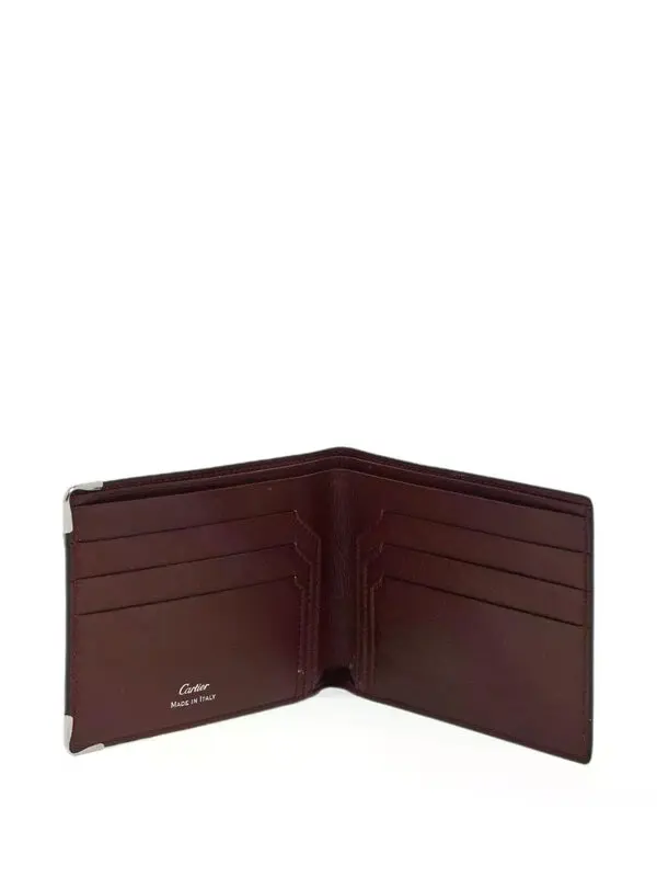Cartier Must De Bifold Leather Wallet