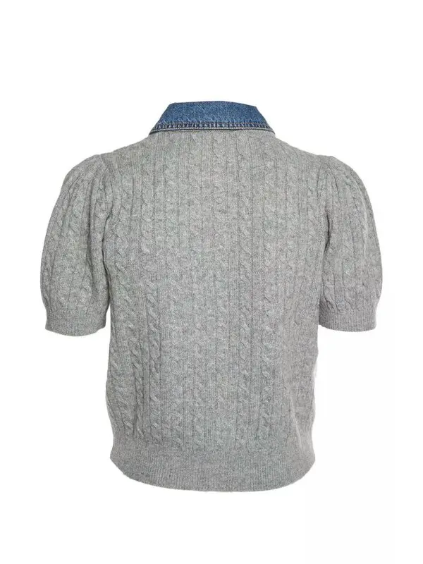 Sandro Cable-knit Cardigan