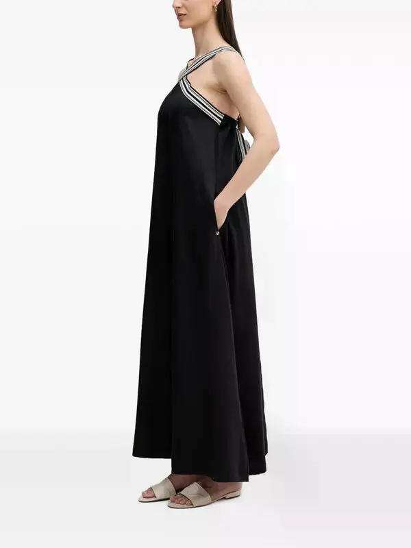 GAUDI Cross-strap Maxi Dress
