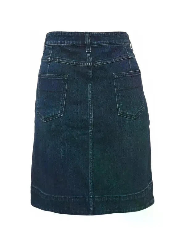 LOUIS VUITTON Patchwork Monogram Mini Skirt