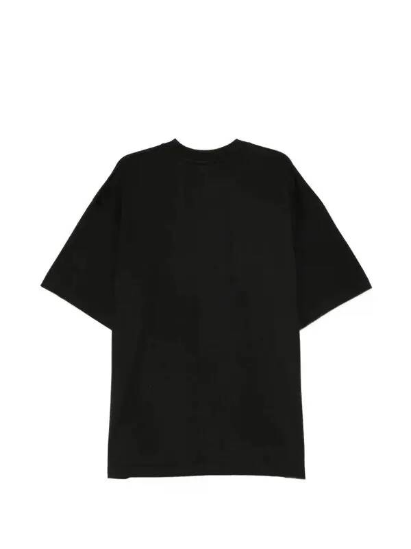 CAVENDISH Logo-embroidered T-shirt
