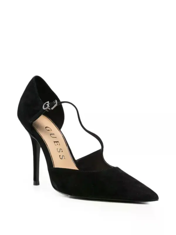Guess Suede T-bar Pumps