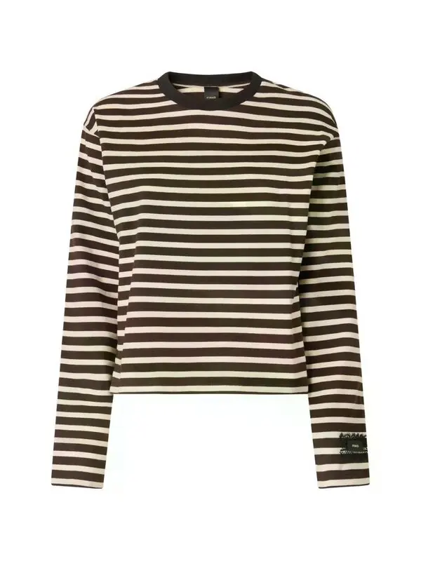 Pinko Striped Long-sleeve T-shirt