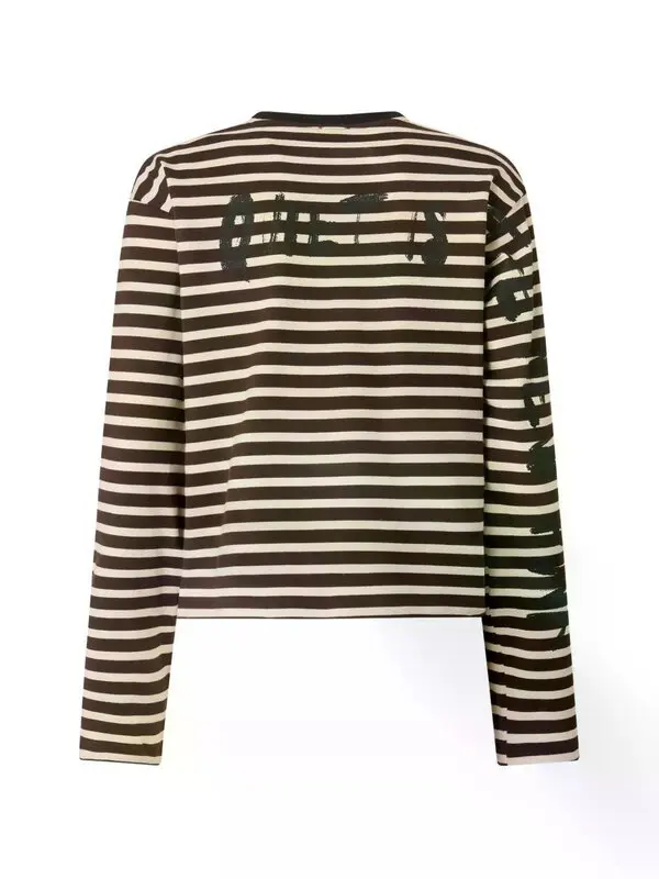 Pinko Striped Long-sleeve T-shirt