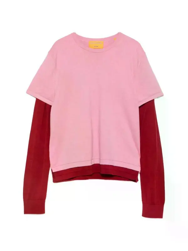 Guest In Residence Layered Sweater