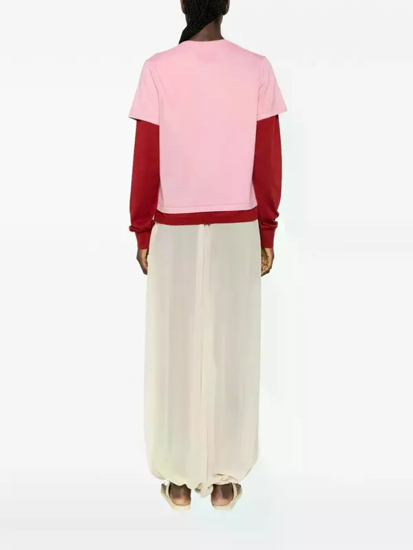 Guest In Residence Layered Sweater