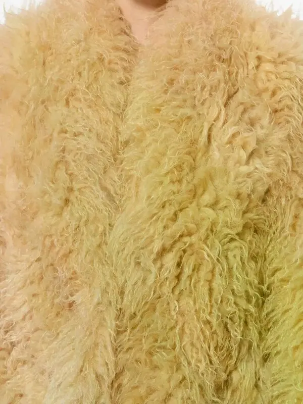 Isabel Marant Étoile Mylaé Faux Fur Coat - Neutrals