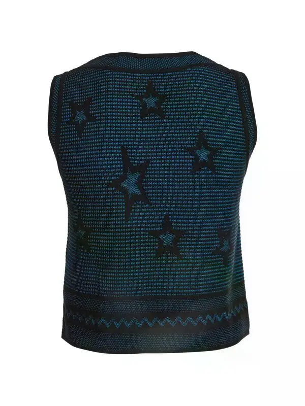 Missoni Zigzag Star-print Top - Blue