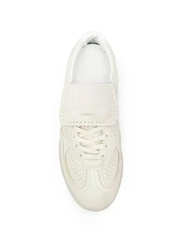 ALOHAS Foldover-tongue Leather Sneakers