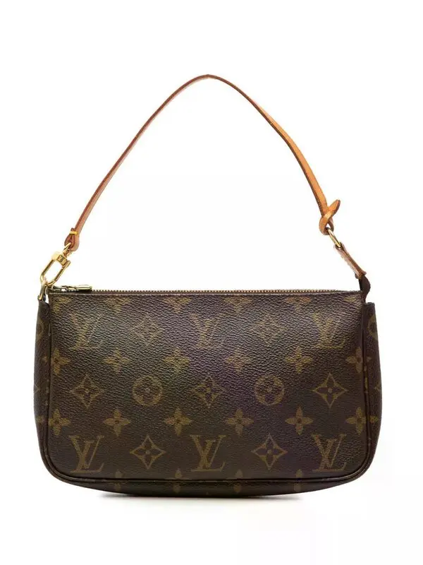 LOUIS VUITTON 2000 Monogram Pochette Accessoires Shoulder Bag