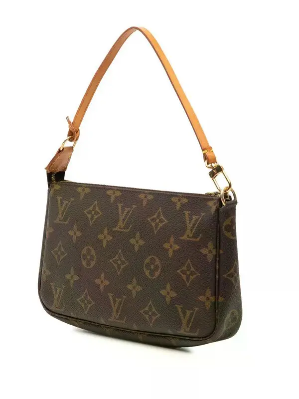 LOUIS VUITTON 2000 Monogram Pochette Accessoires Shoulder Bag