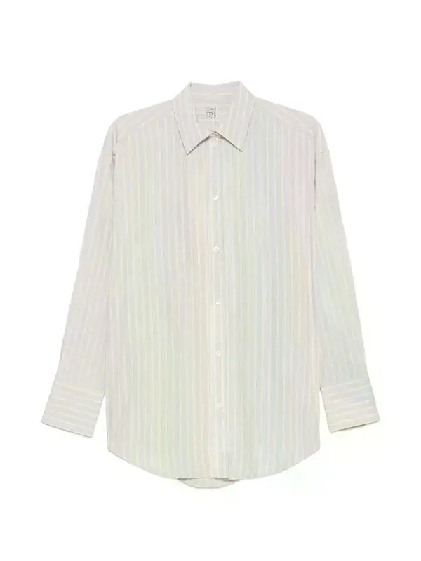 TOTEME Oversized Striped Shirt