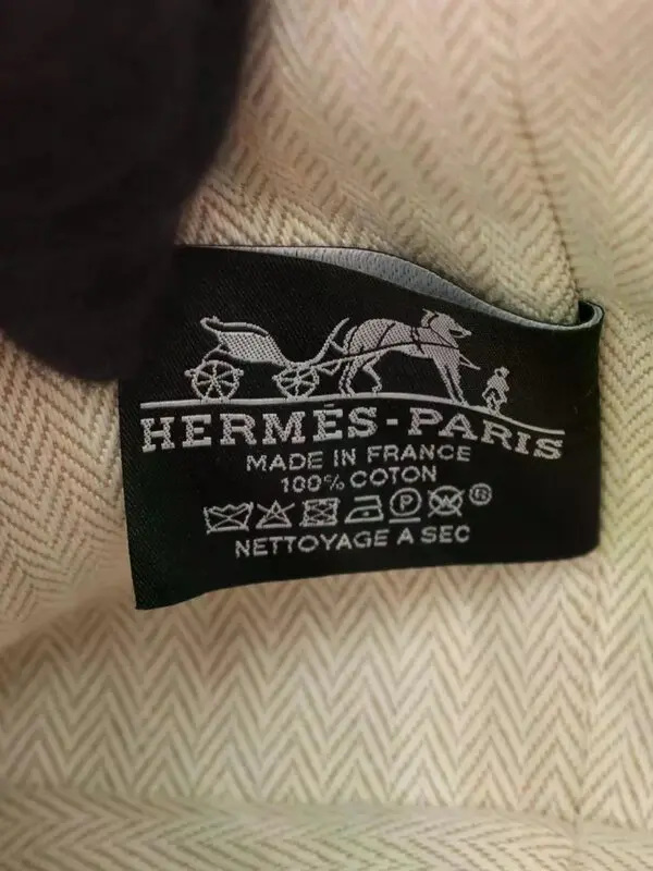 Hermès 2000-2026 Large Toile Bride A Brac Case Vanity Bag