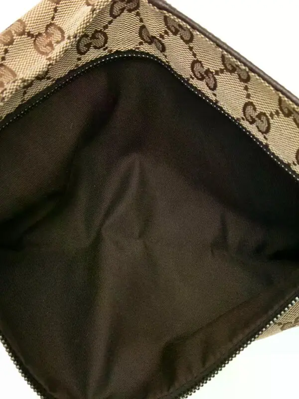 Gucci 2000-2015 Gg Canvas Web Double Pocket Belt Bag