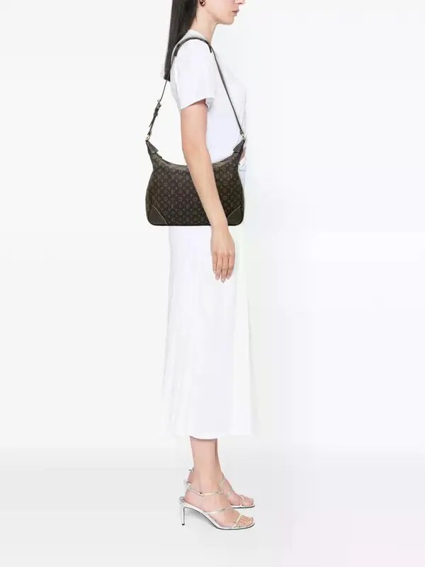 LOUIS VUITTON 2006-2010 Monogram Mini Lin Boulogne Shoulder Bag