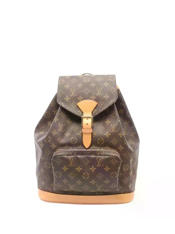 LOUIS VUITTON 1997 Monogram Montsouris Gm Backpack