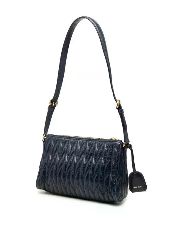 Miu Miu 2010-2026 Matelasse Nappa Bow Shoulder Bag