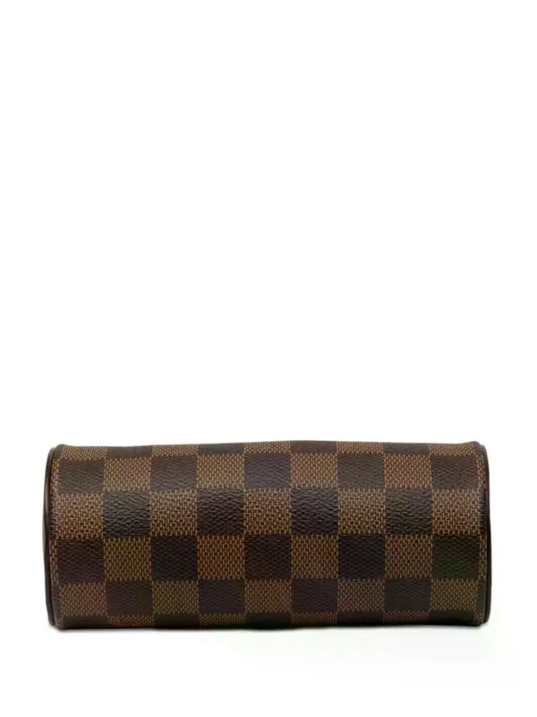 LOUIS VUITTON 1990-2010 Damier Ebene Papillon Pochette Handbag