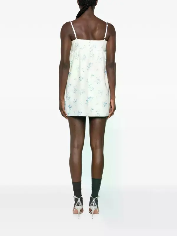 SHUSHU/TONG Floral Print Mini Dress