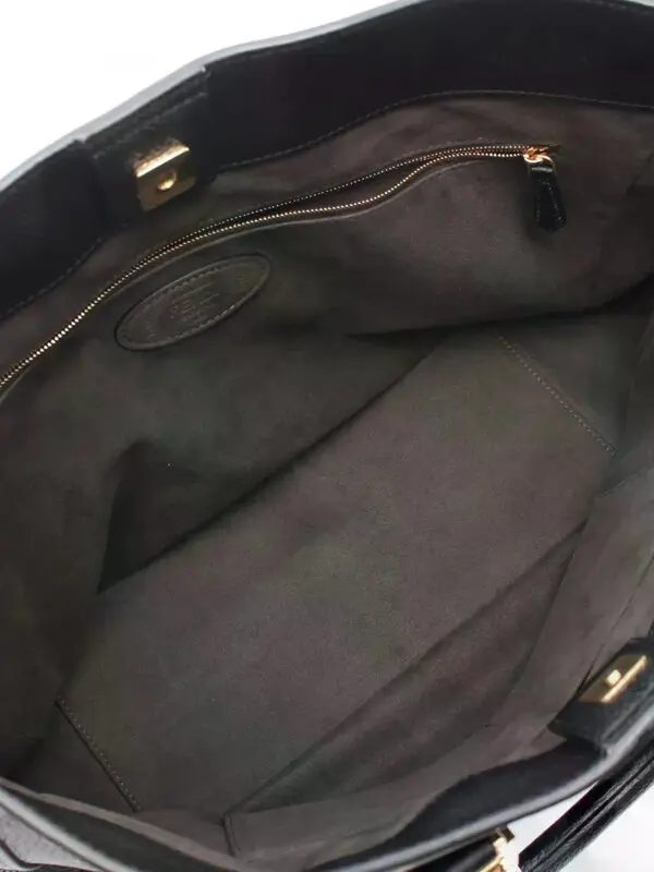Fendi 2010-2026 Ff Leather Satchel