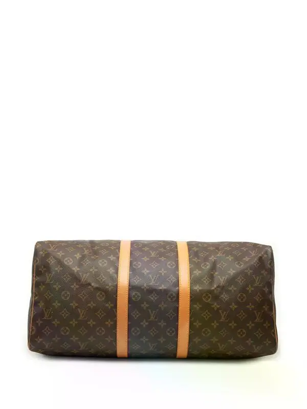 LOUIS VUITTON 1990 Monogram Keepall 55 Travel Bag