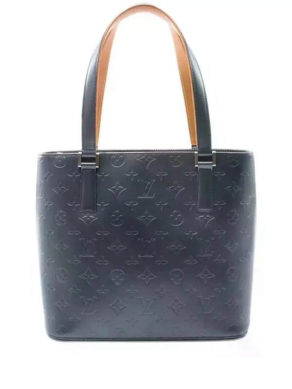 LOUIS VUITTON 2002 Monogram Mat Stockton Tote Bag