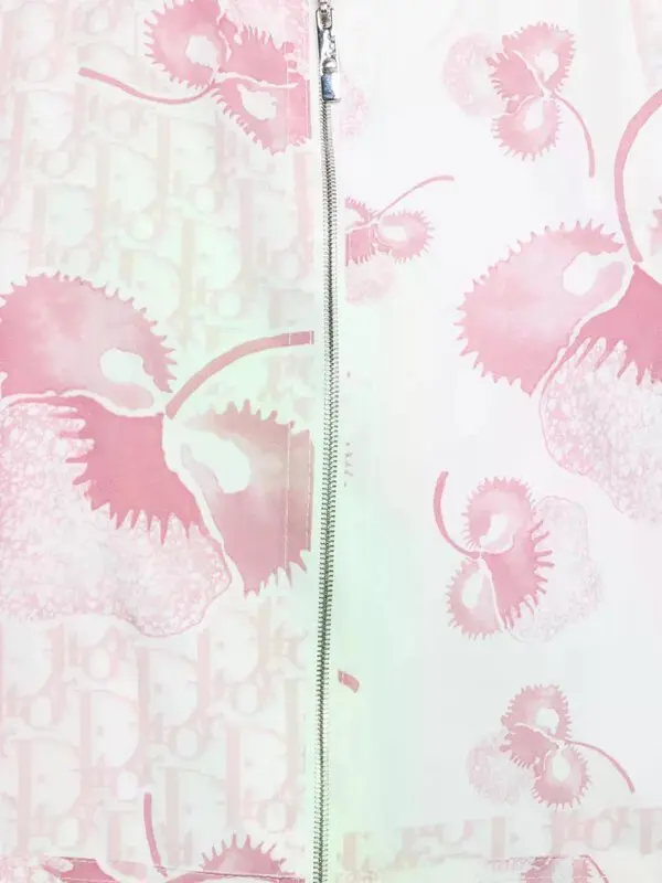 Dior 2005 Printed Zip-up Jacket
