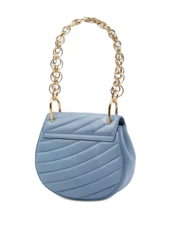 Chloé 2018 Mini Quilted Leather Drew Bijou Satchel