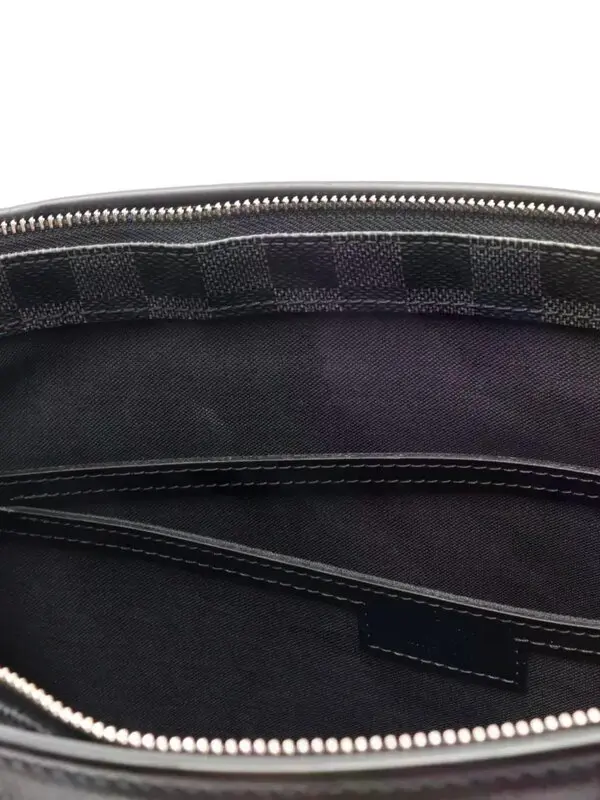 LOUIS VUITTON 2011 Damier Graphite Tadao Satchel