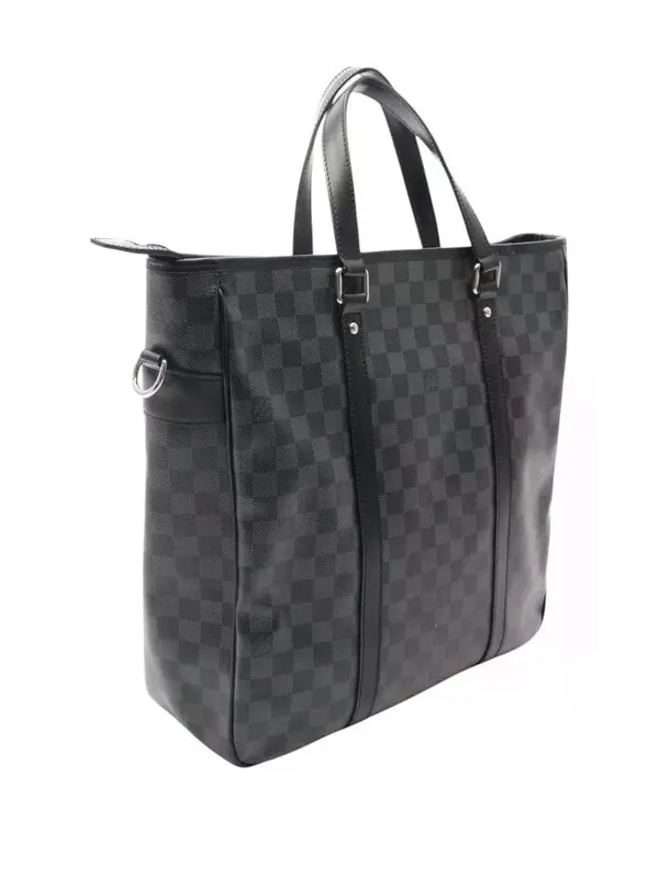 LOUIS VUITTON 2011 Damier Graphite Tadao Satchel