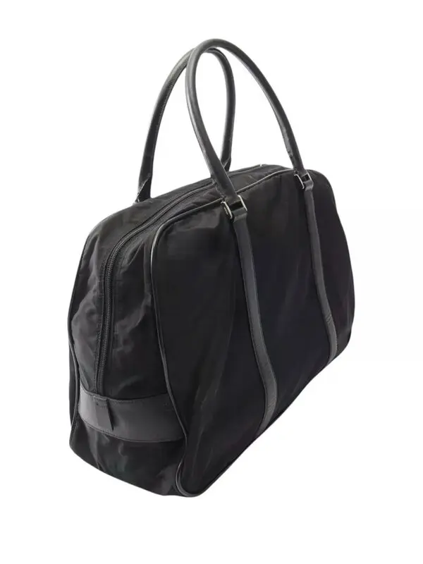Prada 2013-2026 Saffiano Trimmed Tessuto Handbag