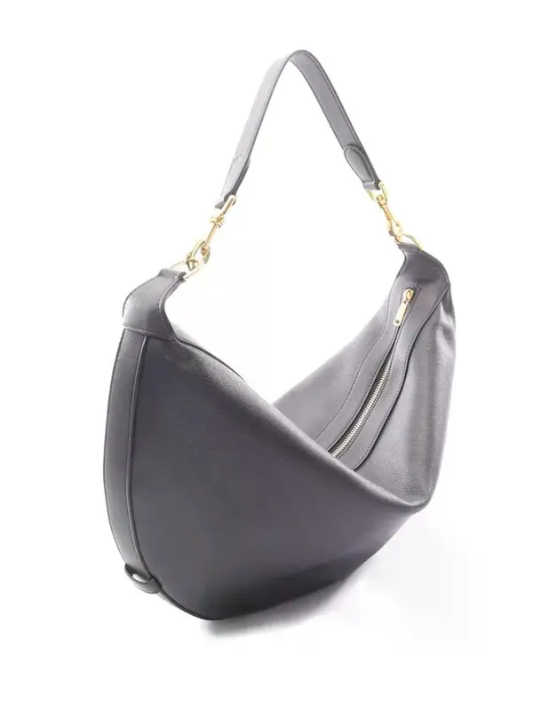 Celine 2022 Medium Leather Leandre Hobo Bag