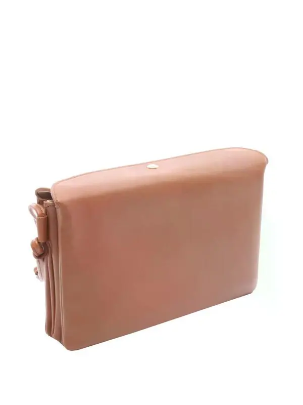 Celine 2000-2026 Leather Trio Flap Shoulder Bag