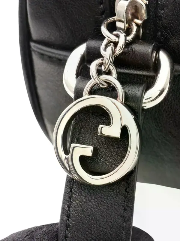 Gucci Matelassé Calfskin Crossbody Bag - Black