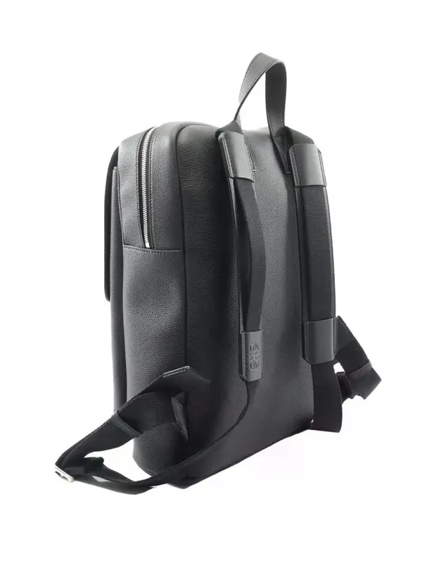 Loewe 2010-2026 Leather Anagram Military Backpack