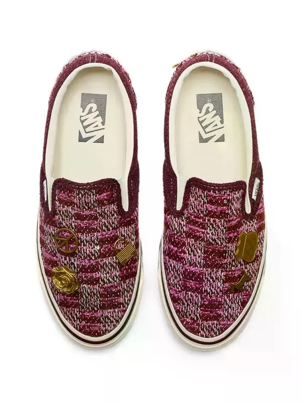 VANS Premium Classic Charm-embellished Sneakers