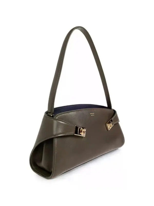 FERRAGAMO Hug Calf Leather Shoulder Bag