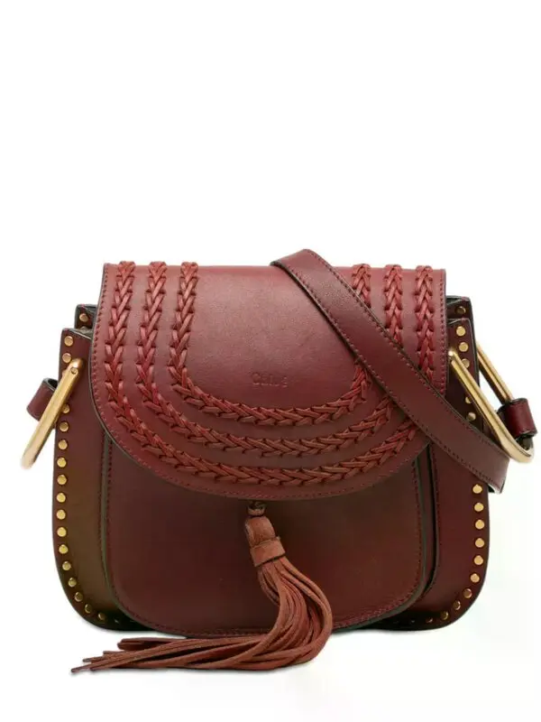 Chloé 2016 Medium Leather Braided Hudson Crossbody Bag