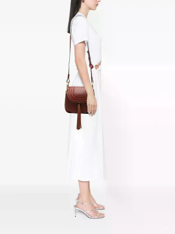 Chloé 2016 Medium Leather Braided Hudson Crossbody Bag