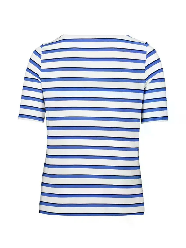 BETTY BARCLAY Horizontal-stripe T-shirt