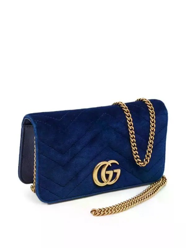 Gucci Marmont Chevron-quilted Shoulder Bag